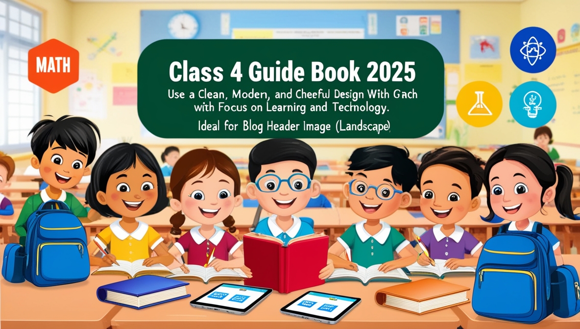 Class 4 Guide Book 2025 – সব বিষয়ের ফ্রি অ্যাপ - Class Note BD